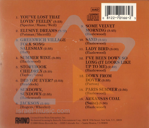 Fairy Tales & Fantasies:The Best Of Nancy & Lee - ננסי סינטרה ולי הייזלווד