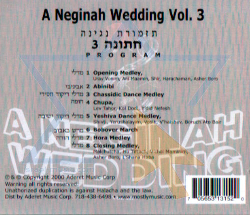 A Neginah Wedding Vol.3 by The Neginah Orchestra