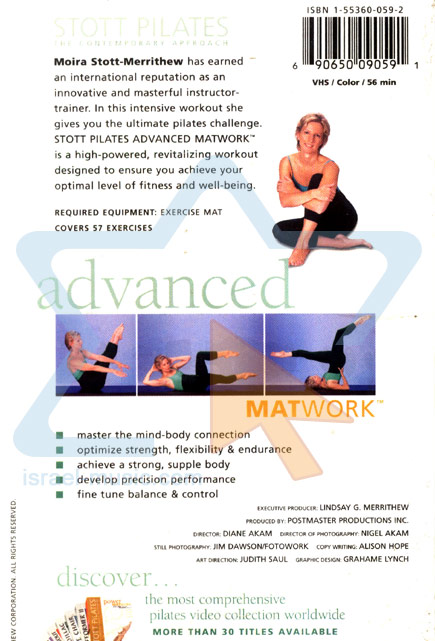 Stott Pilates - Advanced Matwork by Moira Merrithew