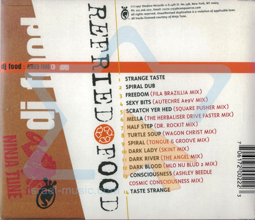 Refried Food Par DJ Food - Musique, films et multimédias d'Israël et en ...