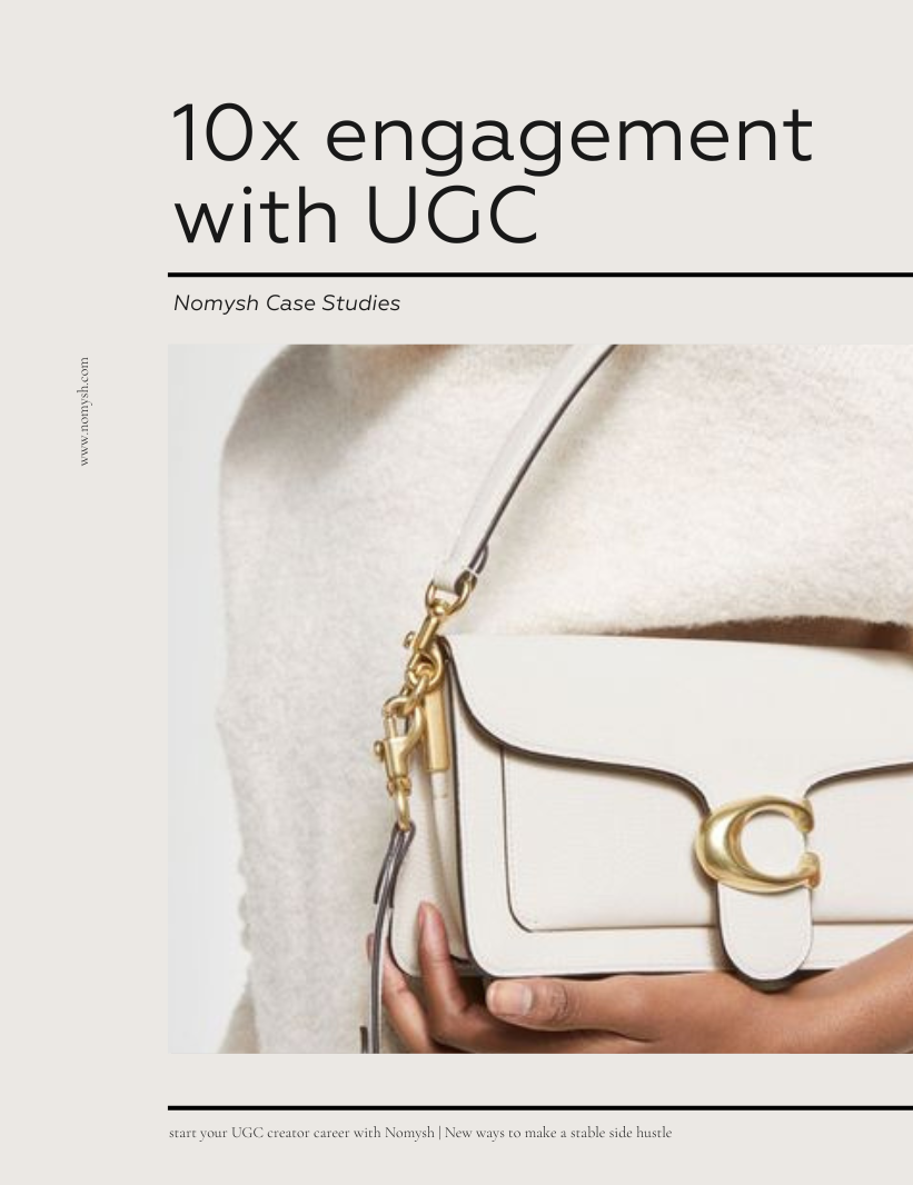 UGC Coach Case Study | Nomysh
