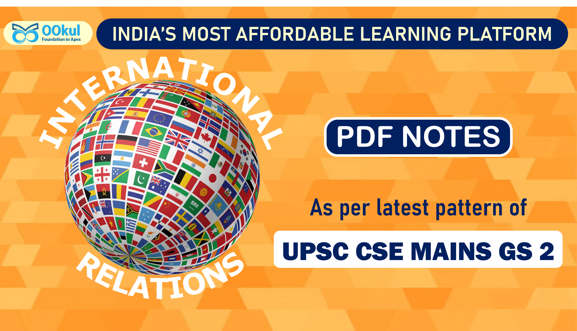 International Relations for UPSC CSE Mains GS 2 | PDF Notes – OOkul