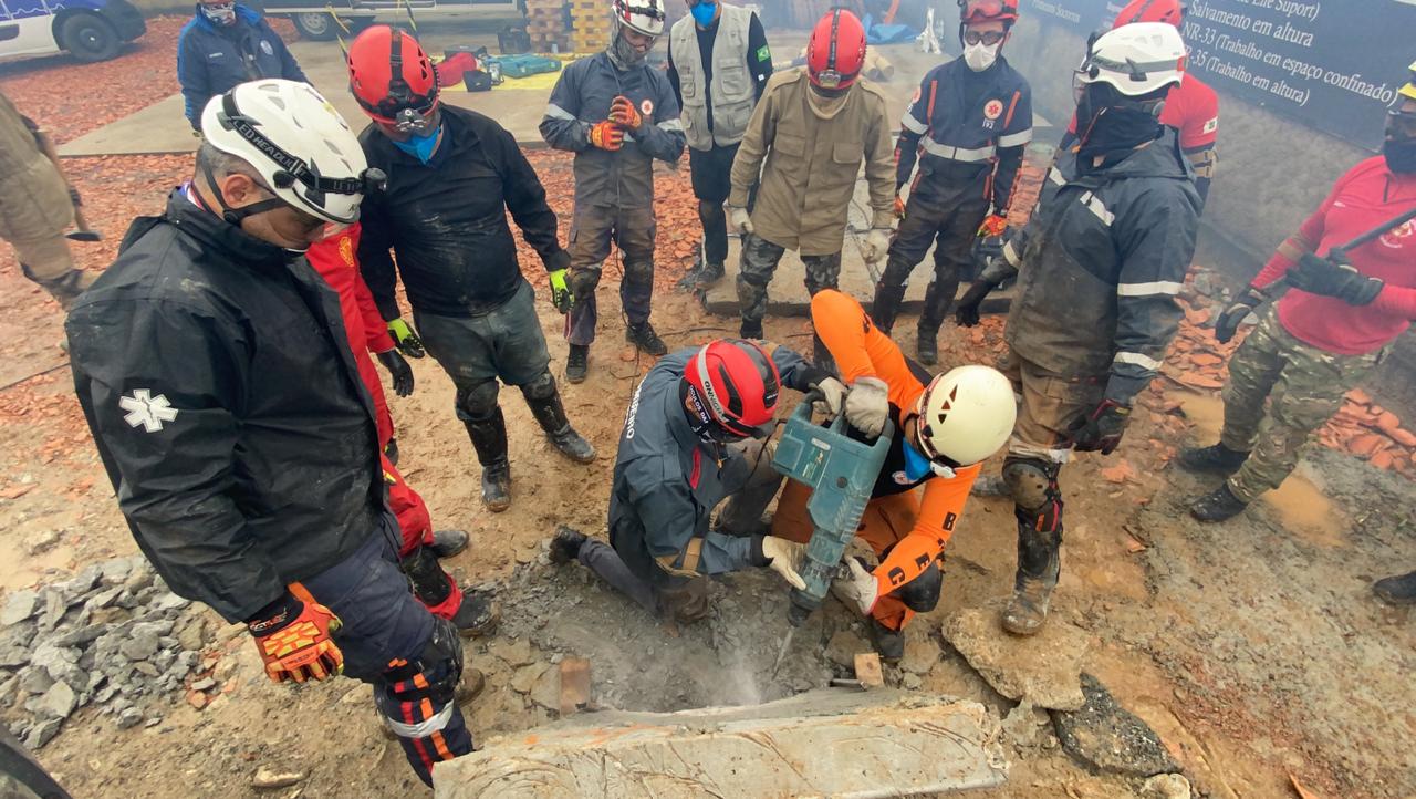 Curso de busca e resgate realizado em Mafra é referência nacional