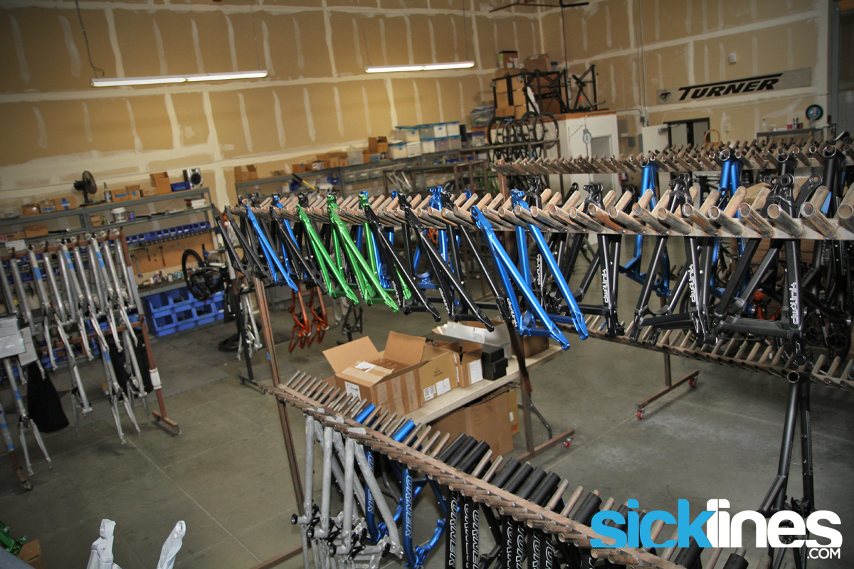 Turner Bikes Facility Visit and A Look At Their 2014 Burner 650b