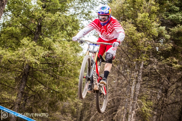 2014 USA Cycling Downhill National Champions – Aaron Gwin, Jill Kintner ...