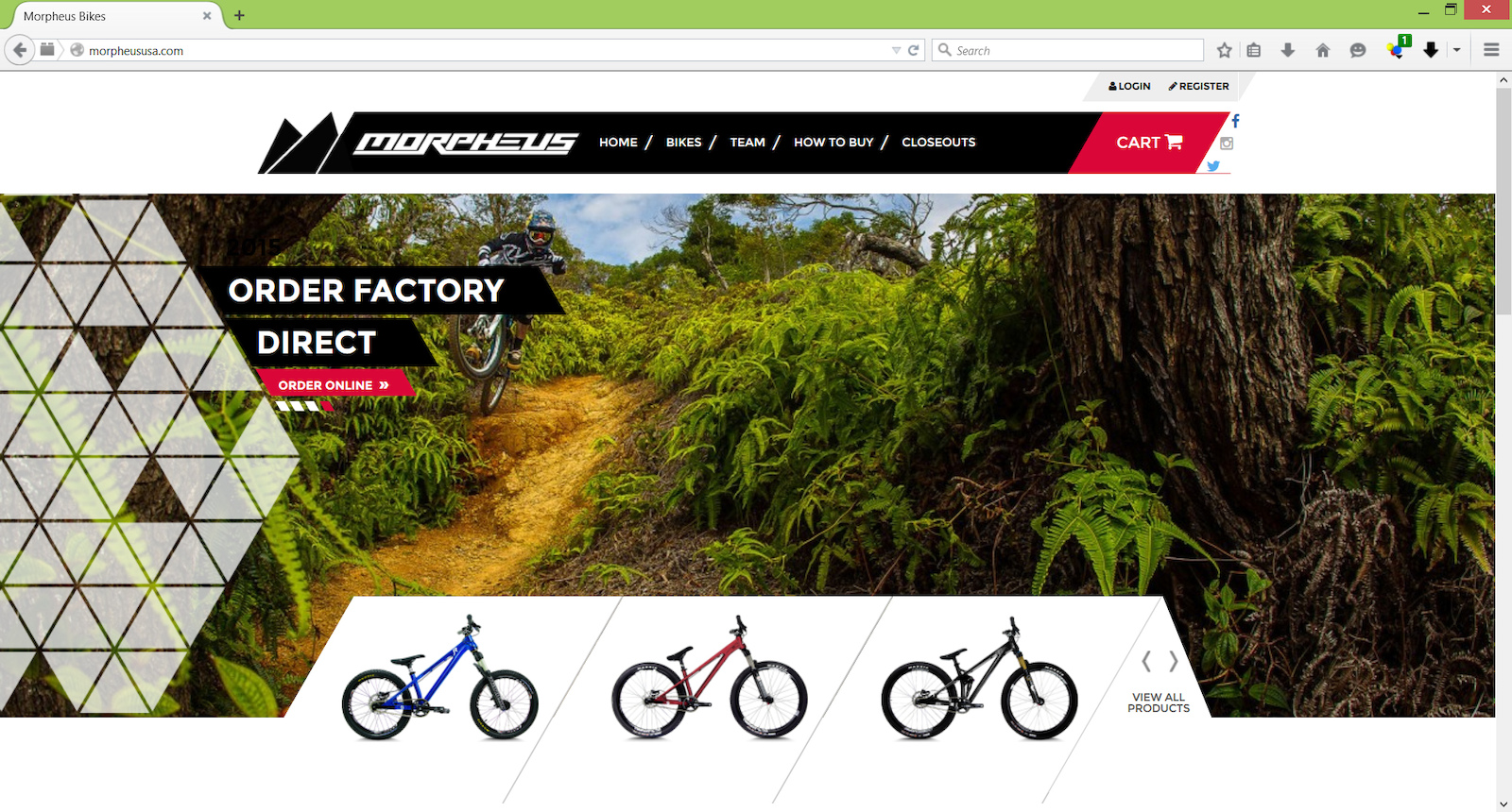 Morpheus Bikes Go Consumer Direct