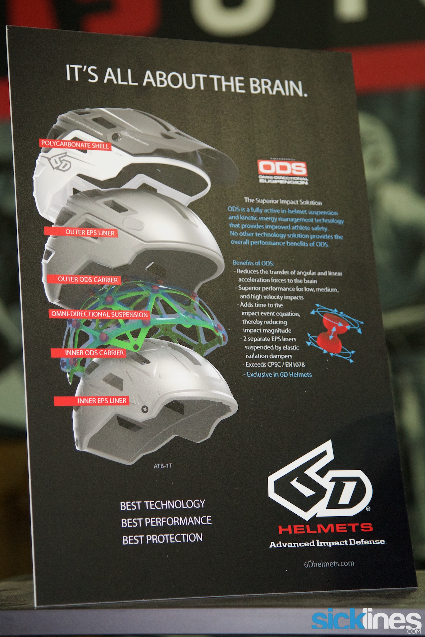 6D Wins Interbike Award for ATB-1 Trail Helmet