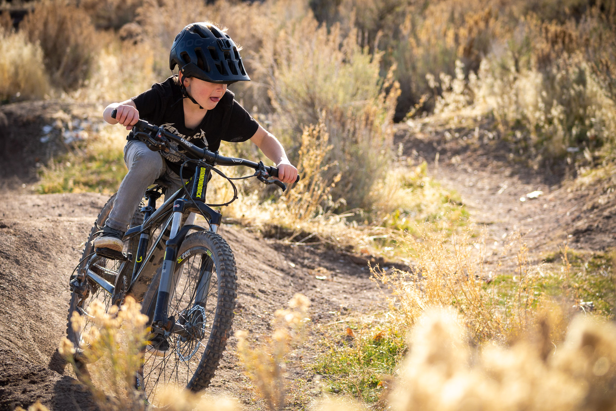 Eric, Owen and Milo Porter with the SDG Junior Pro kit.
