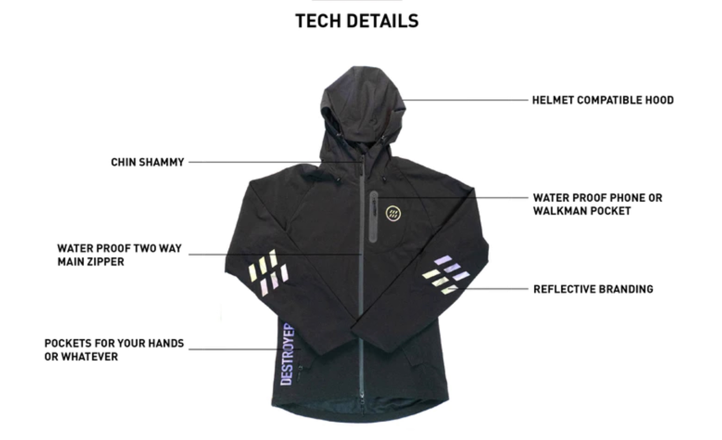 DESTROYER – Technical Mountain Bike Clothing Launches On Kickstarter