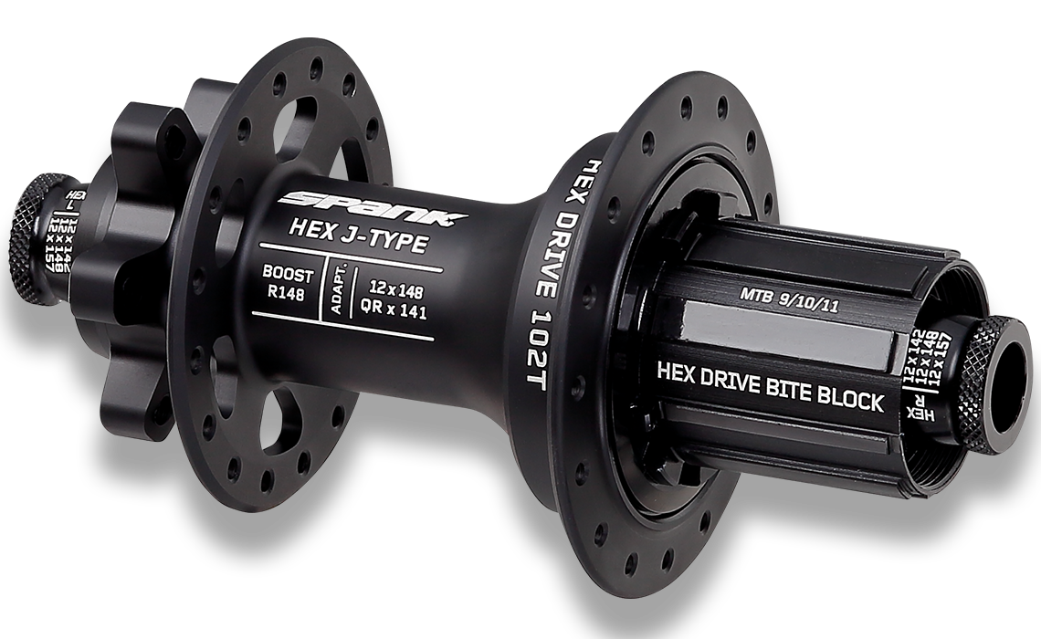 SPANK Industries New HEX DRIVE Hubs