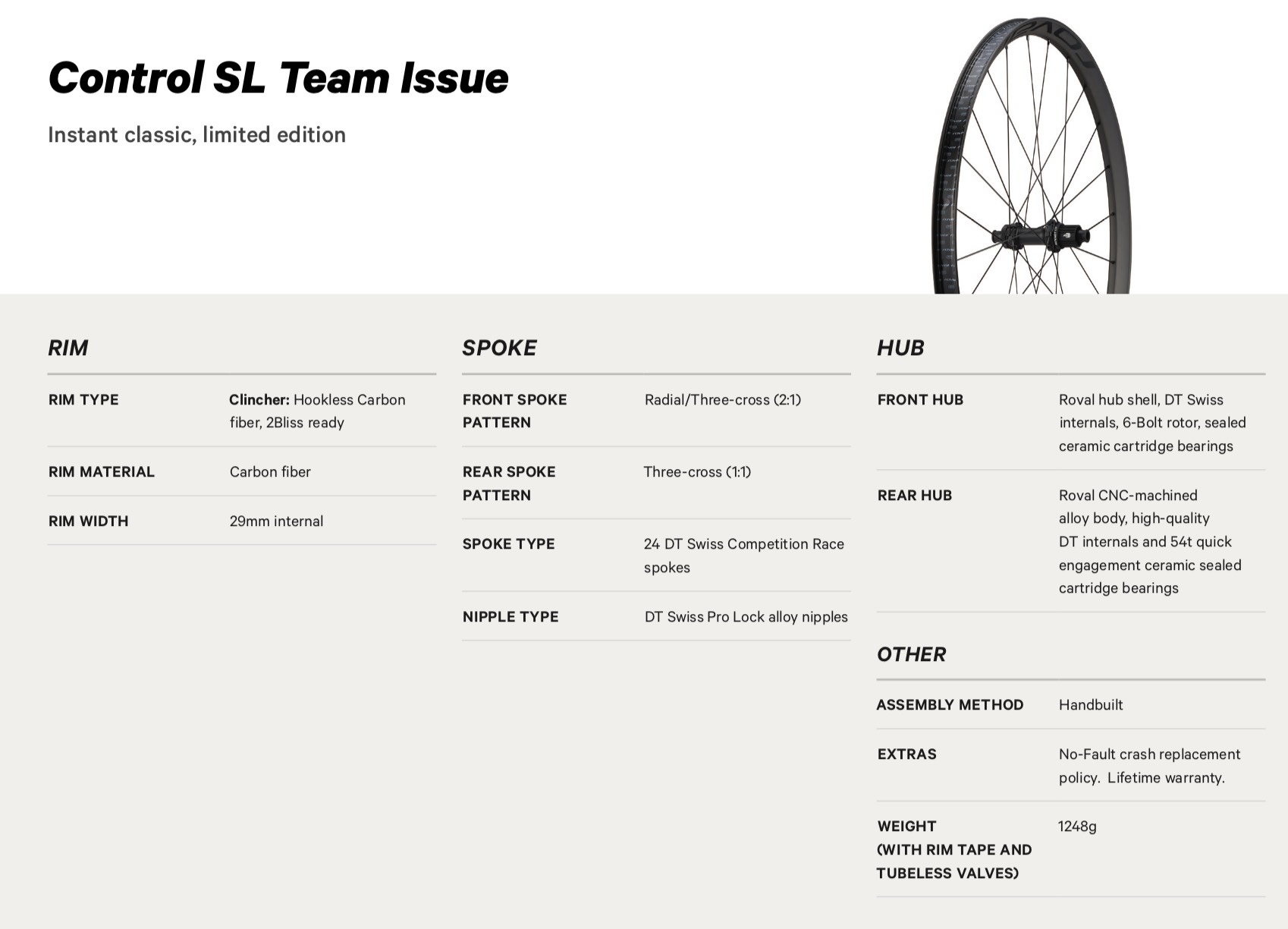 Roval Components – New 2020 Carbon Control Wheelsets – Control SL Team ...
