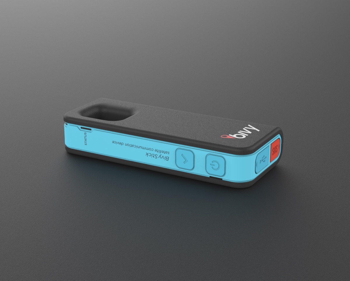 Bivy Stick Blue – Small 2-way Satelite Backcountry Communication