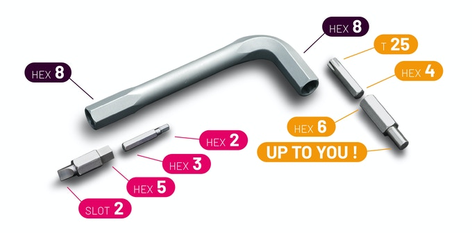 Daysaver – Bike multitool – 9 tools at 45 grams Daysaver – Bike multitool – 9 tools at 45 grams