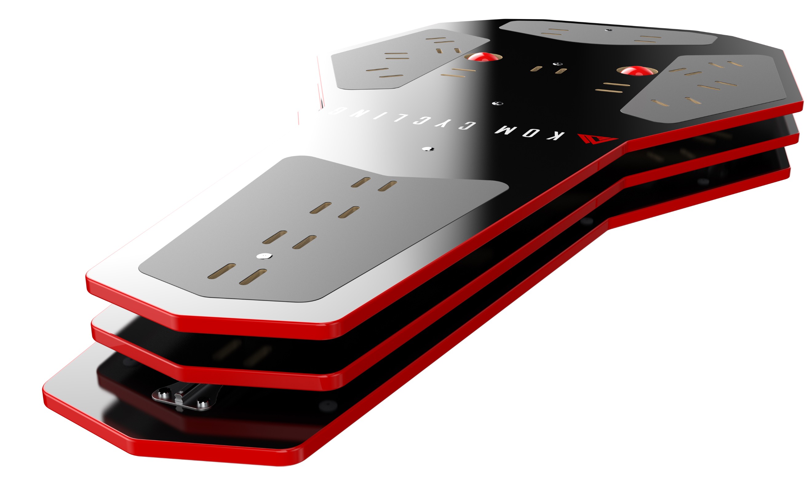 KOM Cycling Launches 3-Tier Full-Motion Indoor Cycling Rocker Plate