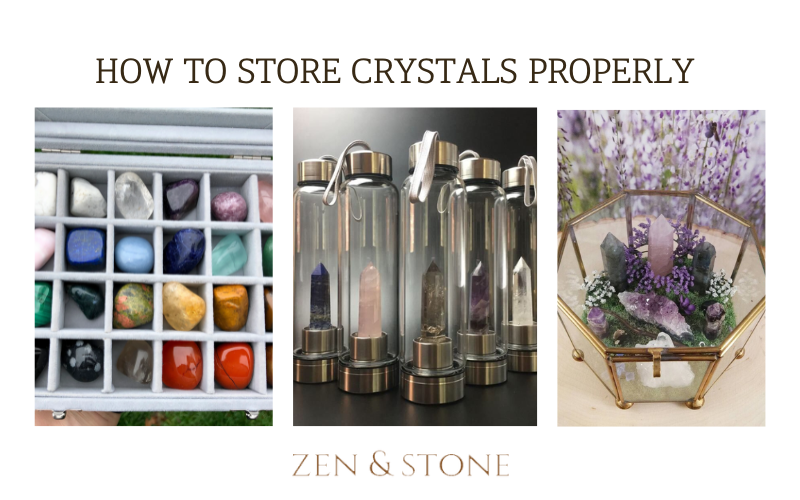 Crystal Storage Ideas: How to Store Crystals Properly – Zen & Stone