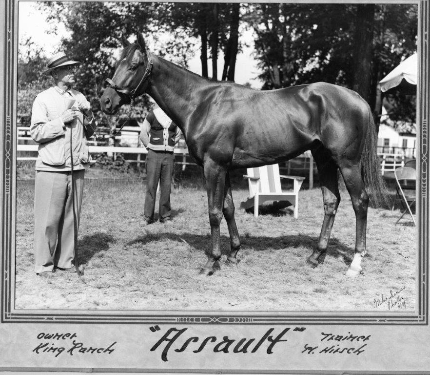 Assault On The Triple Crown – King Ranch Saddle Shop