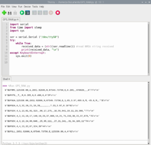 Programación RPi Python 23: interconexión de un módulo GPS NEO-6MV2 co ...