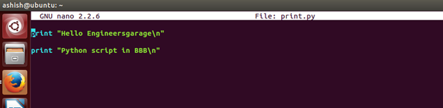 How to make your first Python program with Beaglebone Black – COMPRACO ...