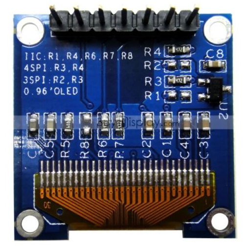 How to interface SSD1306 OLED with Arduino using SPI – COMPRACO ...