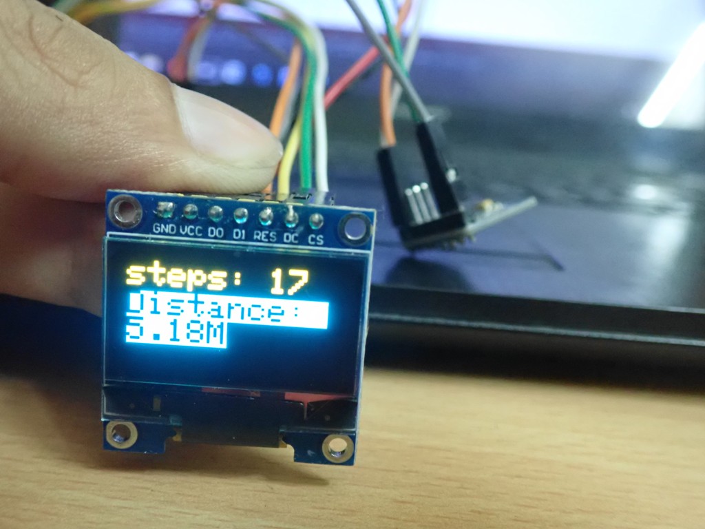 Arduino based walking steps and distance calculator – COMPRACO ...