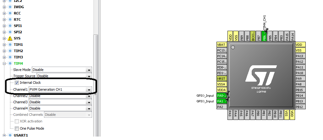 Controlando Servo Motor com microcontrolador Stm32f103 usando configur – COMPRACO Indústria e ...