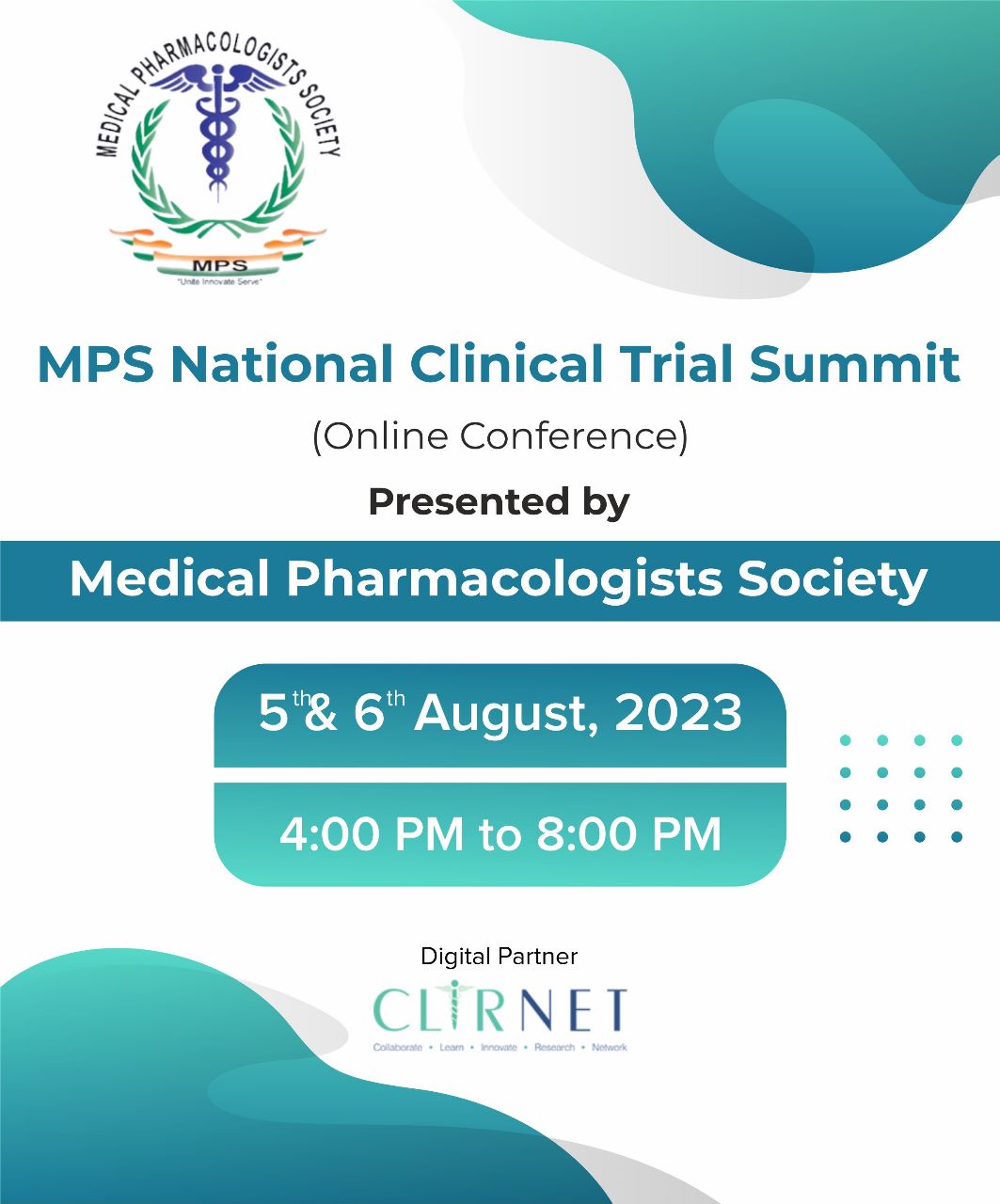 MPS National Clinical Trial Summit Day - 2 | MPS eConnect | Powered by ...
