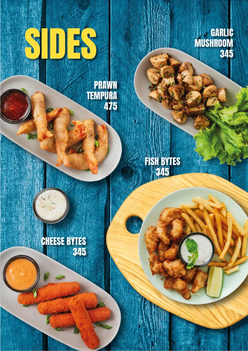 North Fish Menu - Fresh Seafood Delights