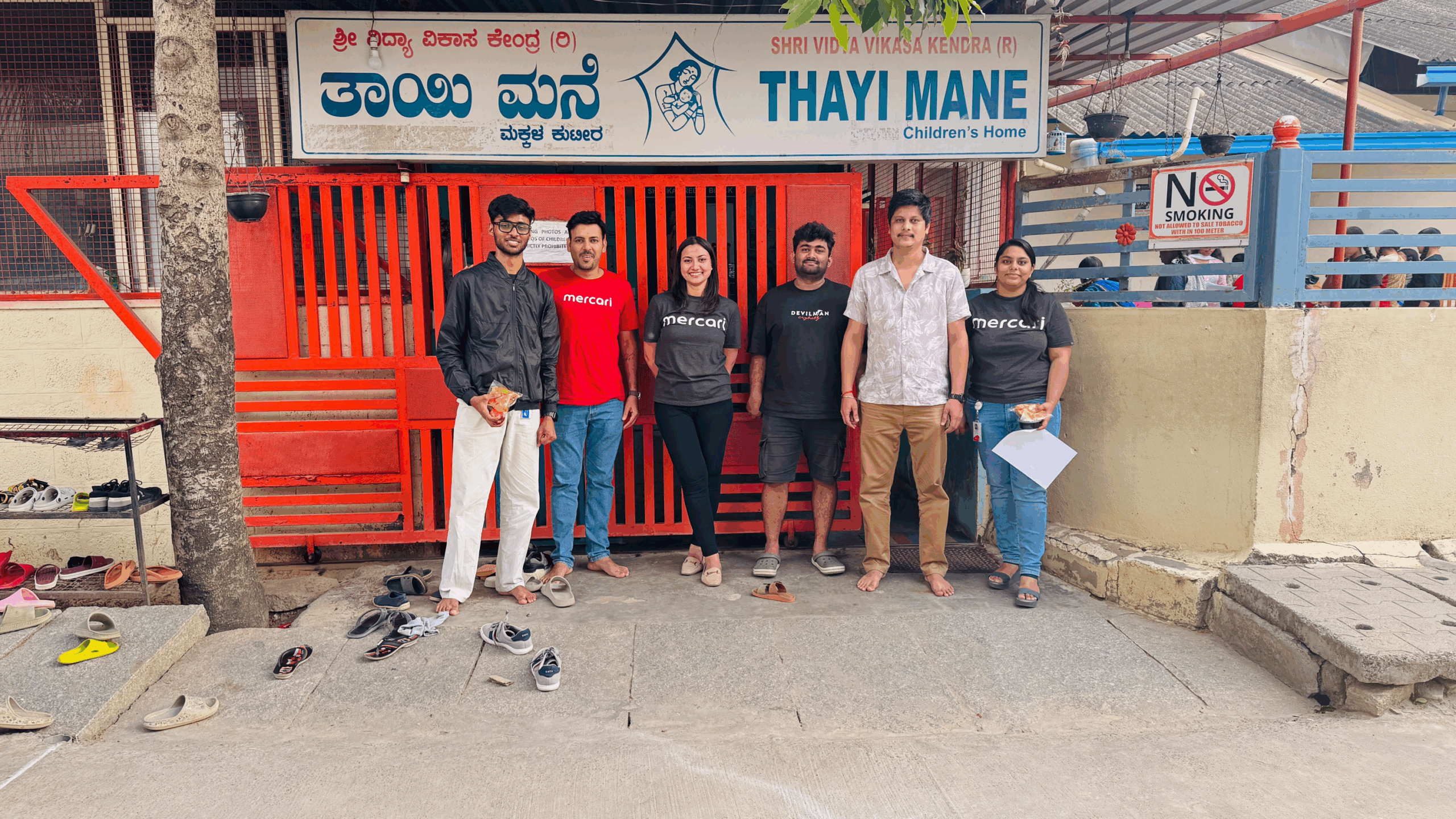 A Day of Purpose: A Heartfelt CSR Visit by Mercari India - Mercari India