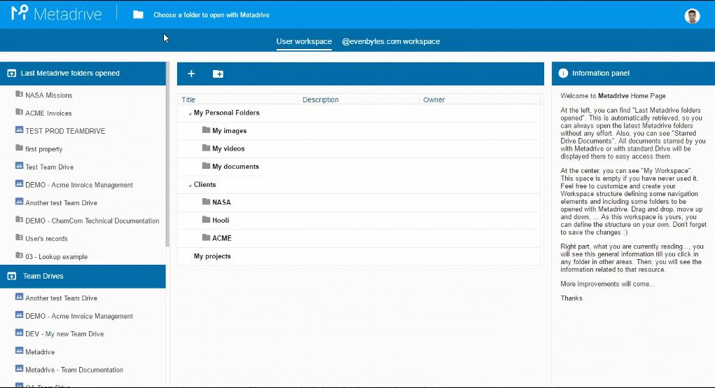 Metadrive Home - Metadrive