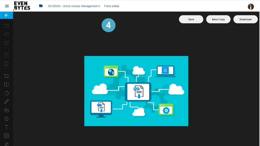 Edit your images from Metadrive - Metadrive