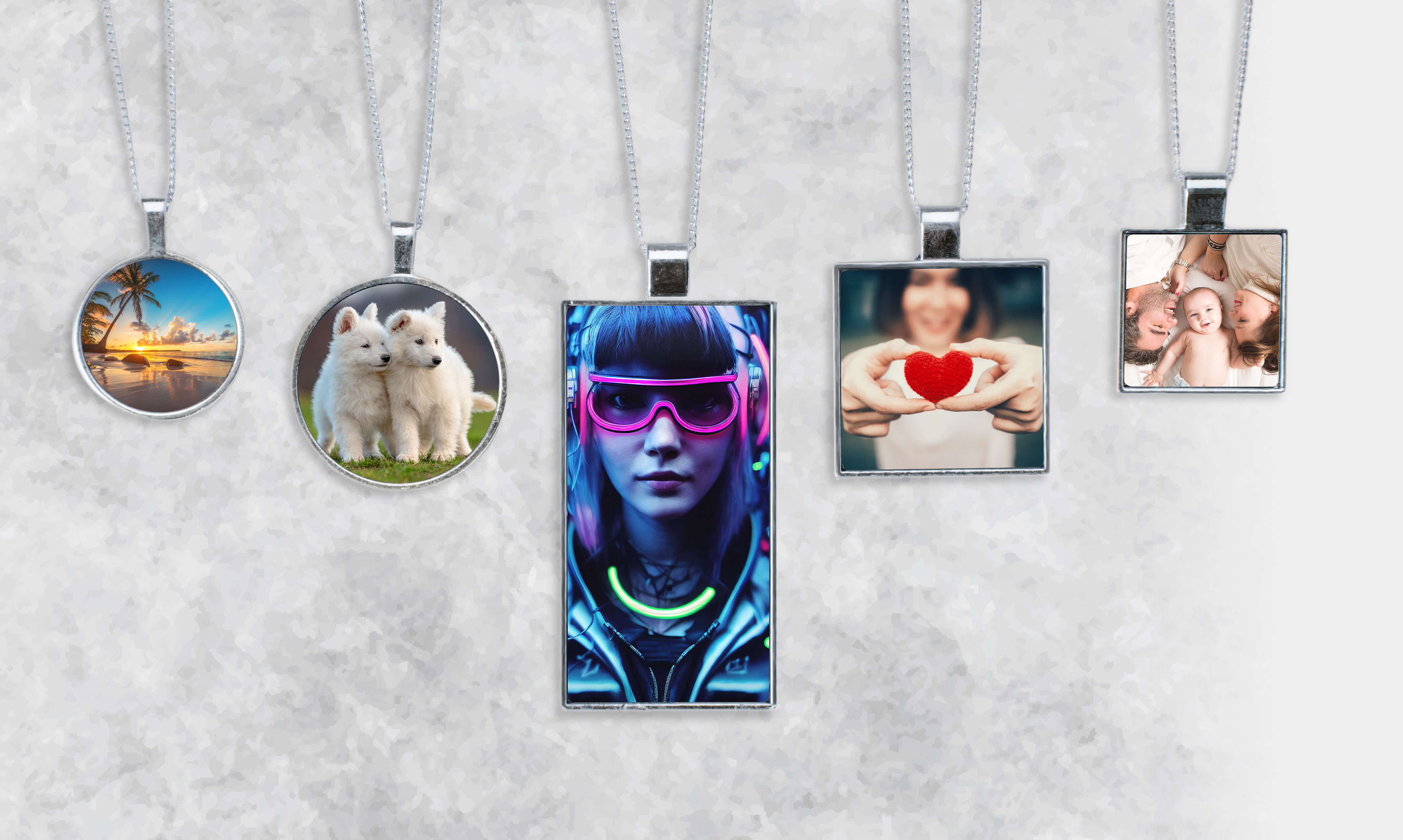 Personalized Photo Jewelry | MetalPrints.com