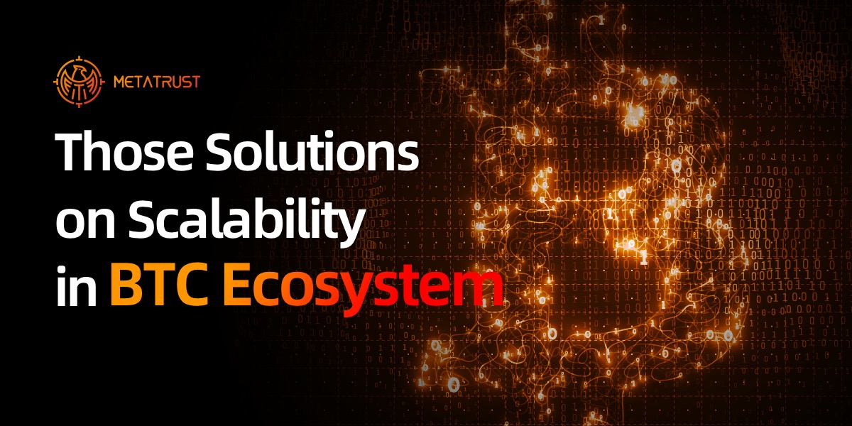 MetaTrust Blog - Those Solutions on Scalability in BTC Ecosystem (1 ...