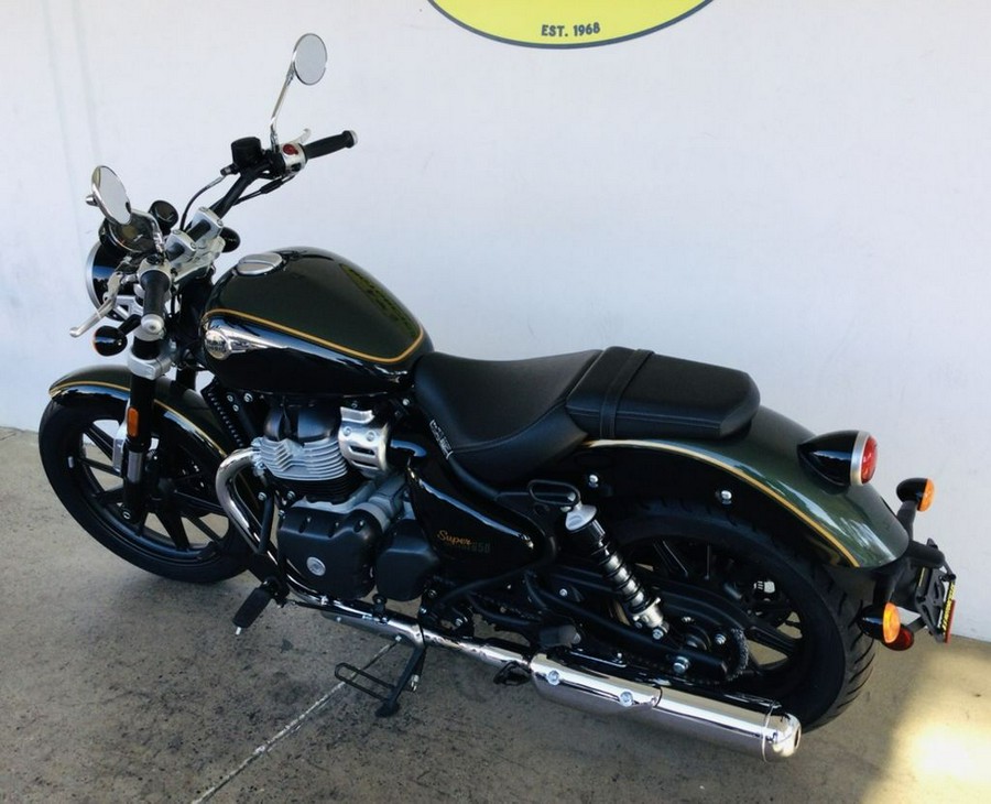 2024 Royal Enfield Super Meteor 650 Interstellar Green for sale in ...