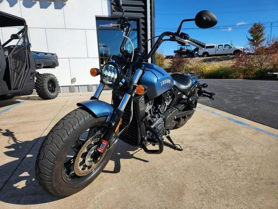 2021 Indian Motorcycle® Scout® Bobber Sixty ABS Blue Slate Smoke for ...