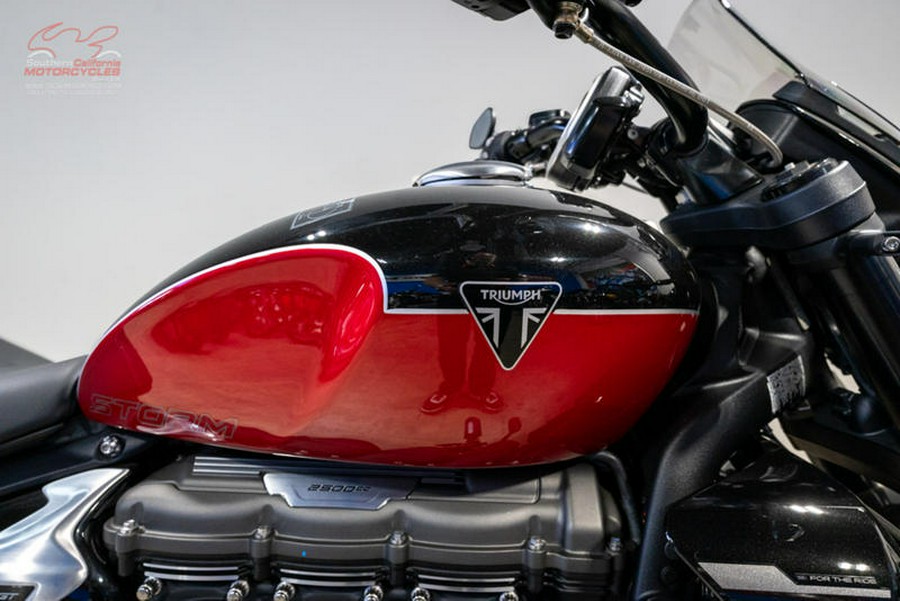2025 Triumph Rocket 3 Storm GT Sapphire Black/Carnival Red for sale in ...