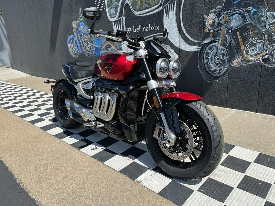 2022 Triumph Rocket 3 R 221 Red Hopper Sapphire Black for sale in ...