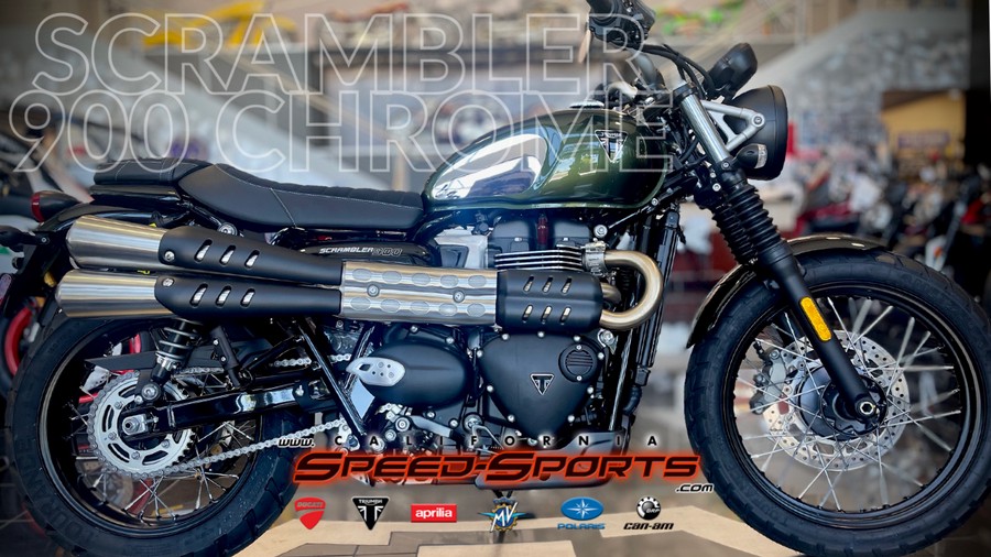 2023 Triumph Scrambler 900 Chrome Edition for sale in Dublin, CA