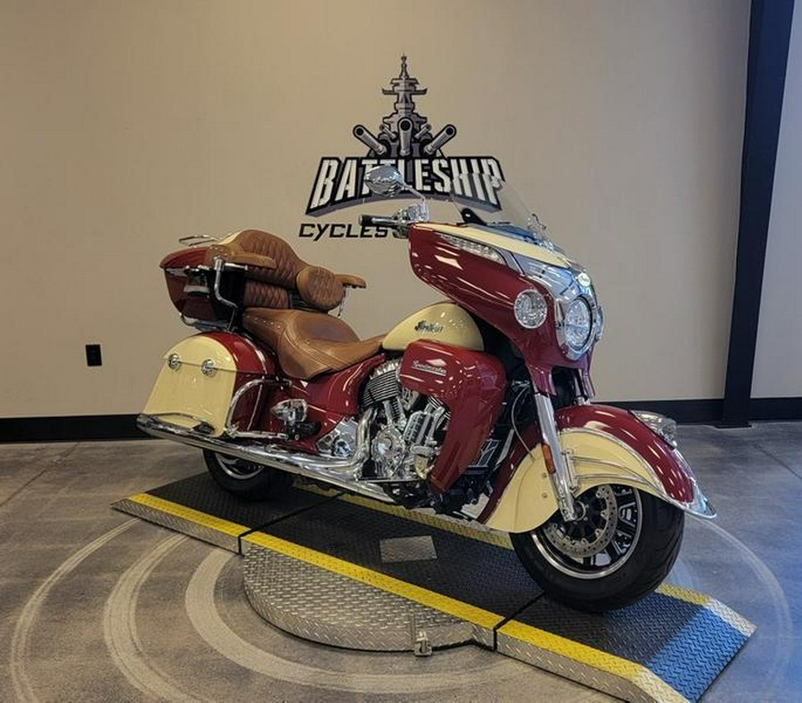2016 Indian Motorcycle® Roadmaster® Indian Motorcycle Red and Ivory ...