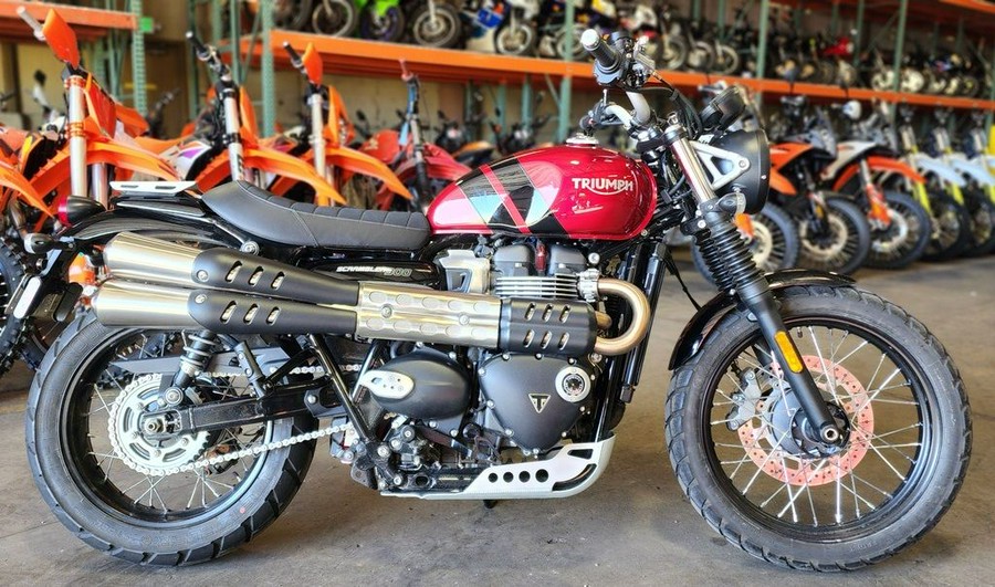 2023 Triumph Scrambler 900 Carnival Red / Jet Black for sale in ...