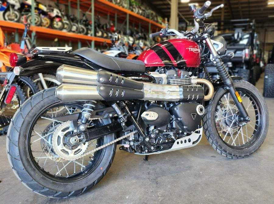 2023 Triumph Scrambler 900 Carnival Red / Jet Black for sale in ...