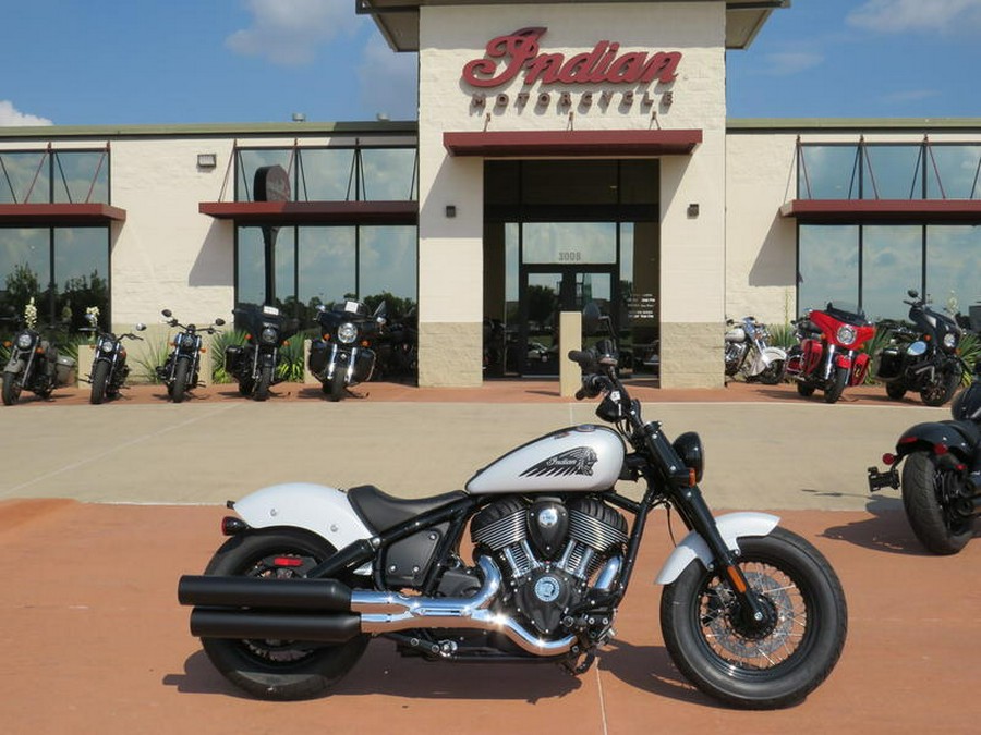 2024 Indian Motorcycle® Chief Bobber Ghost White Metallic Smoke for ...