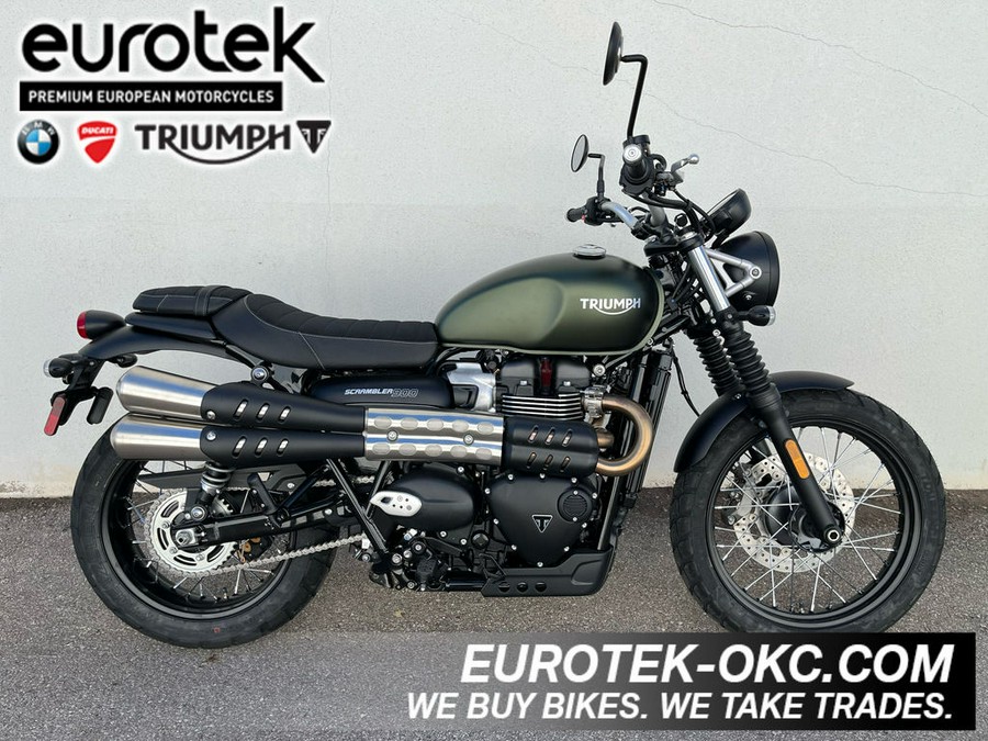 2023 Triumph Scrambler 900 Matte Khaki Green for sale in Oklahoma City, OK
