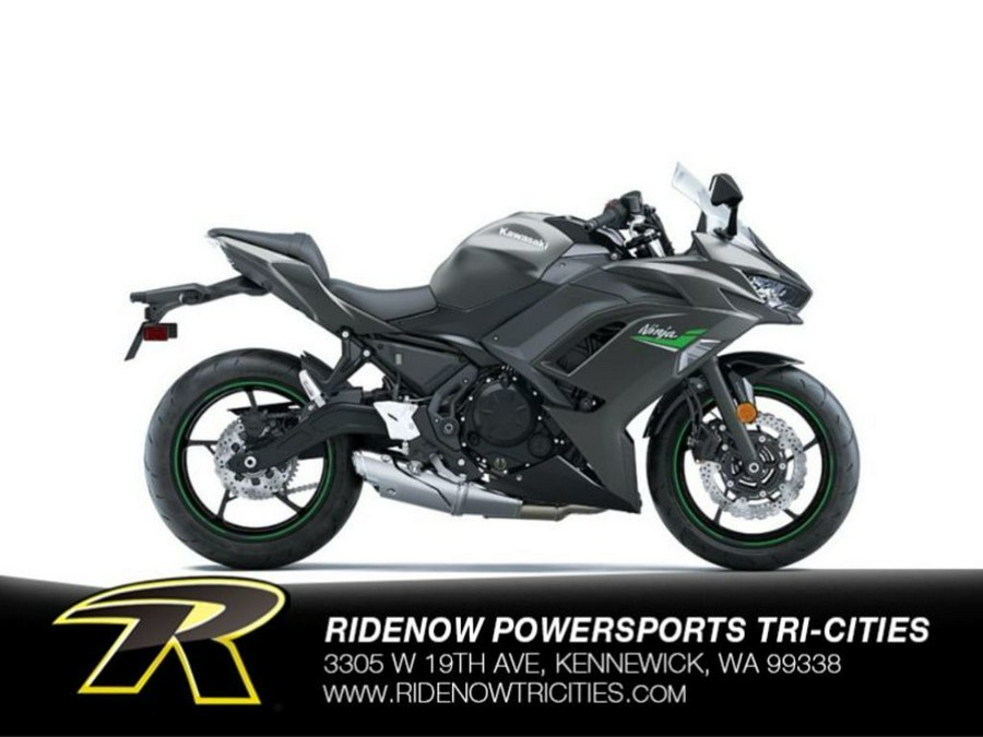 2024 Kawasaki Ninja® 650 Metallic Matte Graphenesteel Gray/Ebony for ...