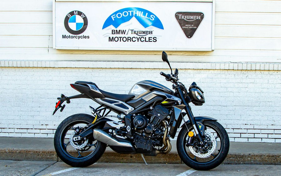 2024 Triumph Street Triple 765 R Silver Ice for sale in Lakewood, CO