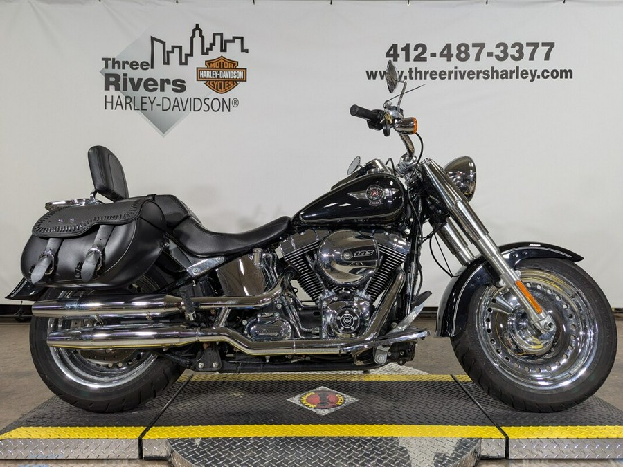 2016 Harley-Davidson Fat Boy Vivid Black for sale in Glenshaw, PA