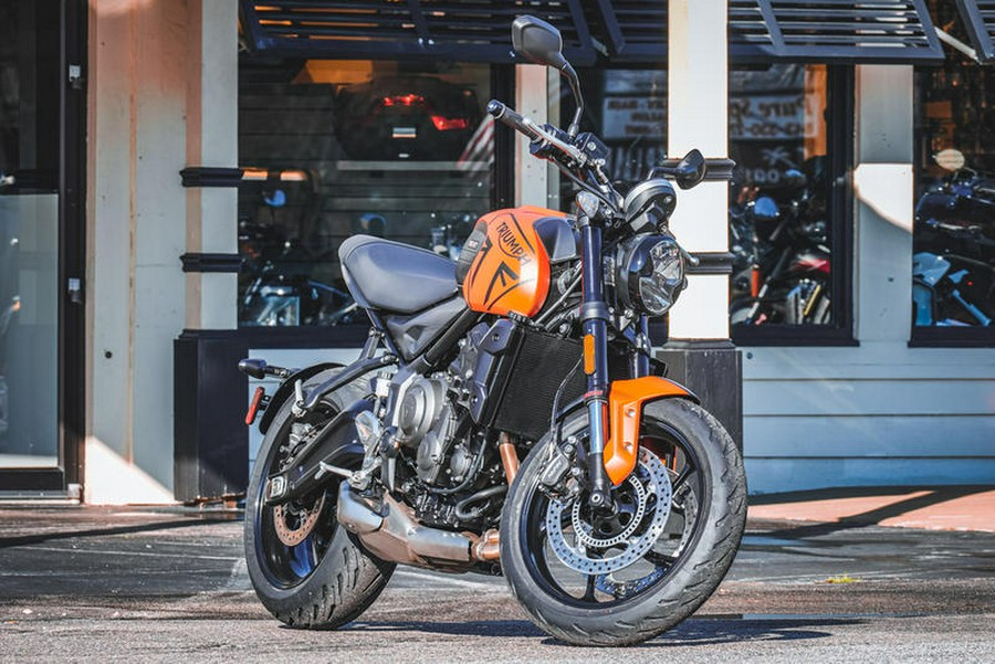 2023 Triumph Trident 660 Matte Baja Orange / Matte Storm Grey for sale ...