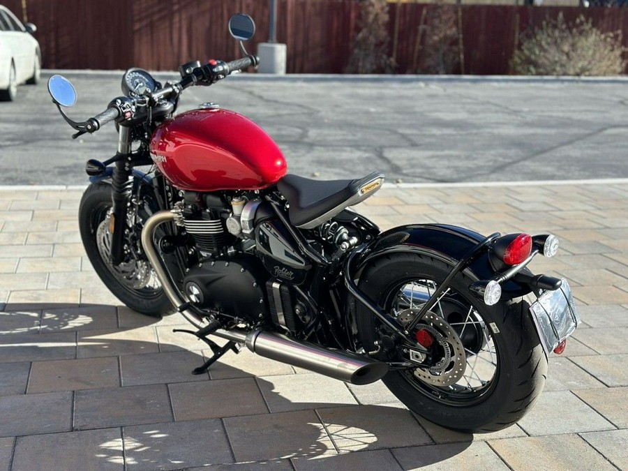 2024 Triumph Bonneville Bobber Red Hopper for sale in Reno, NV