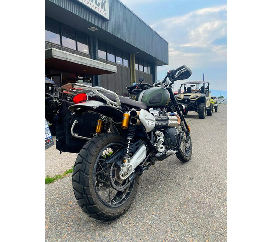 2019 Triumph Scrambler 1200 XC - Showcase Matte Khaki Green/Brooklands ...
