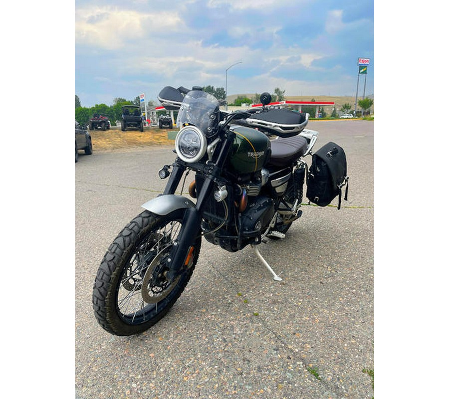 2019 Triumph Scrambler 1200 XC - Showcase Matte Khaki Green/Brooklands ...