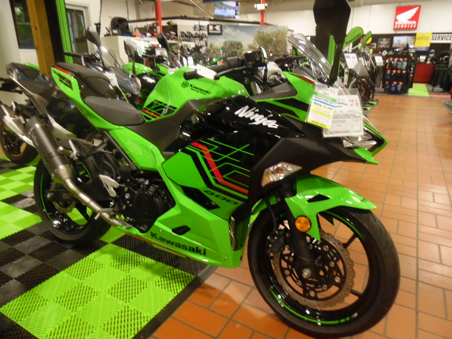 2023 Kawasaki NINJA 400 KRT Edition (EX400HPFAN) with Added Accessories ...